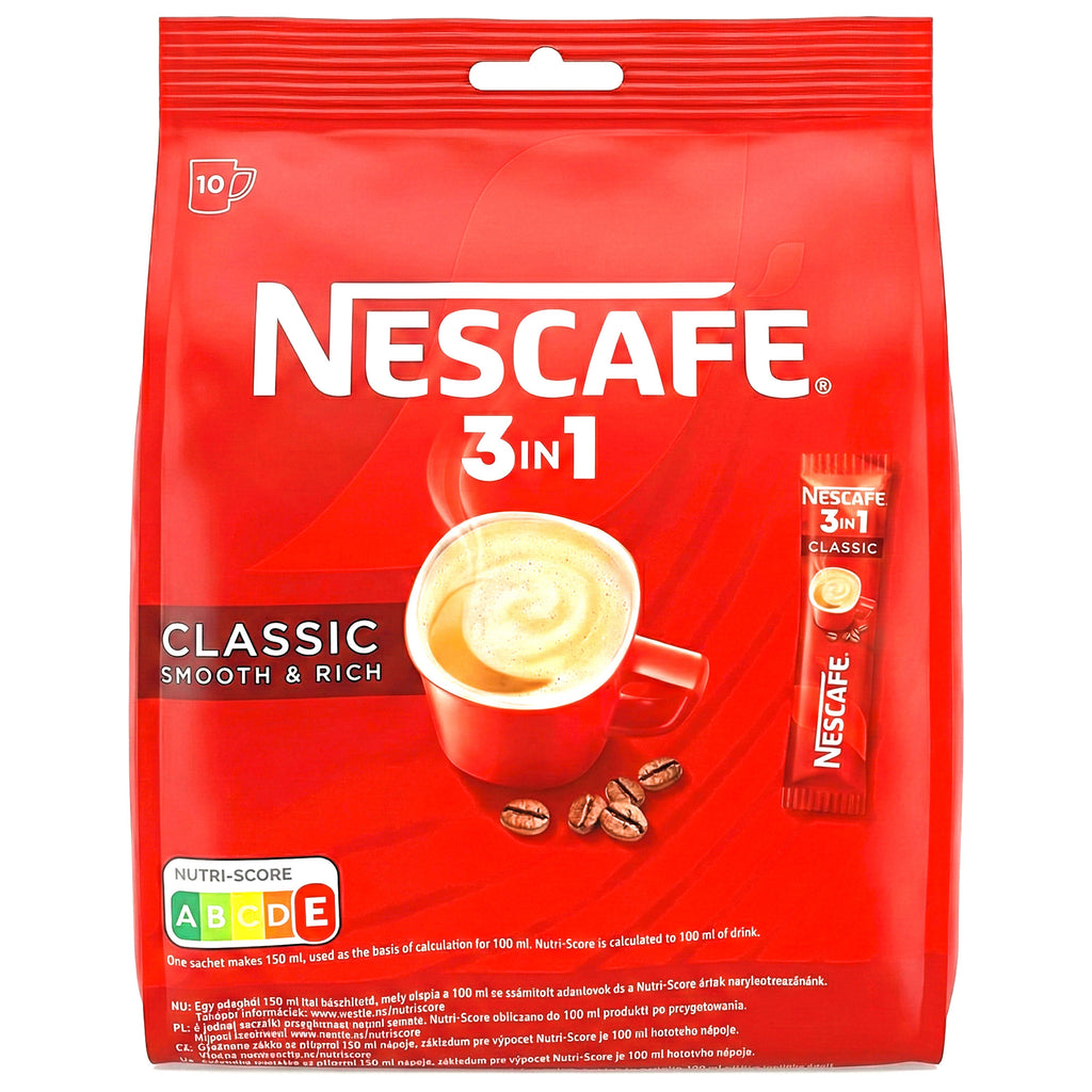 Nescafe Café Classique Bâtonnets 3 en 1 (10 x 16,5g) acheter en ligne ...