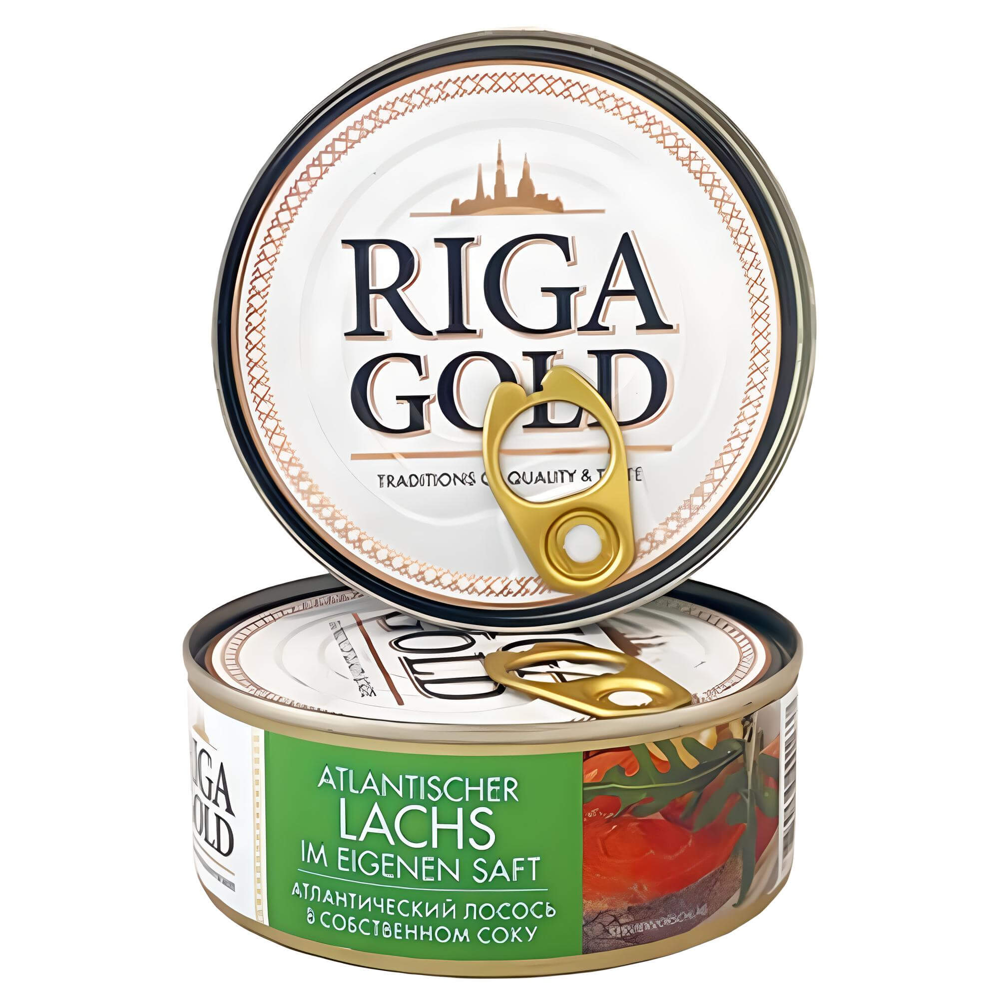 Riga Gold Atlantischer Lachs im eigenen Saft 230g günstig online kaufen ...